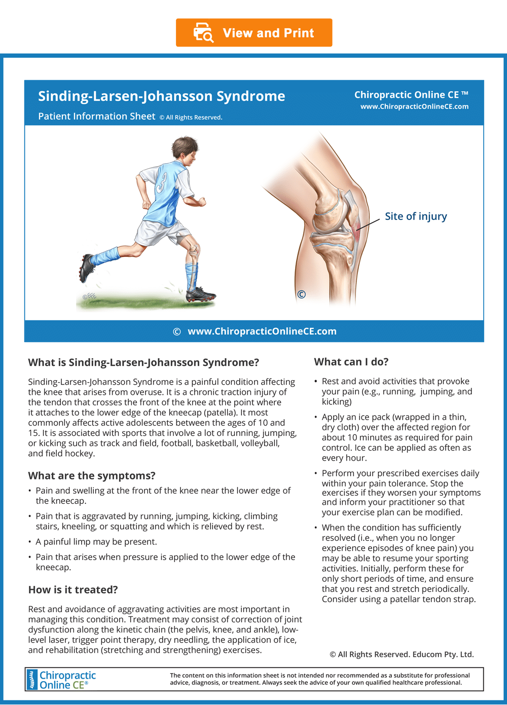 Sinding Larsen Therapie | Patellaspitzensyndrom: Diagnose und Therapie ...